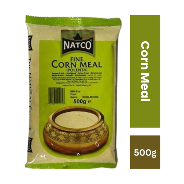 Natco Corn Meal Medium 500G – Saras Foods UK