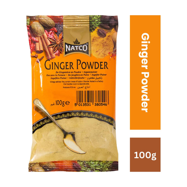 Natco Ginger Powder 100g – Saras Foods UK
