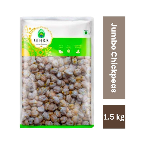 Uthra Jumbo ChickPeas 1.5kg – Saras Foods UK