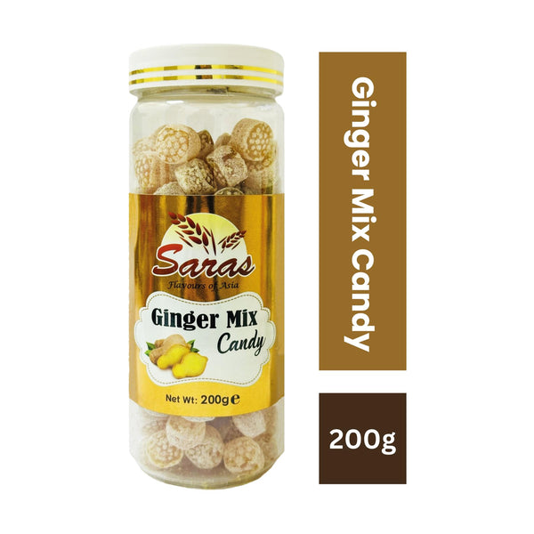 Saras Candy Ginger 200g – Saras Foods UK