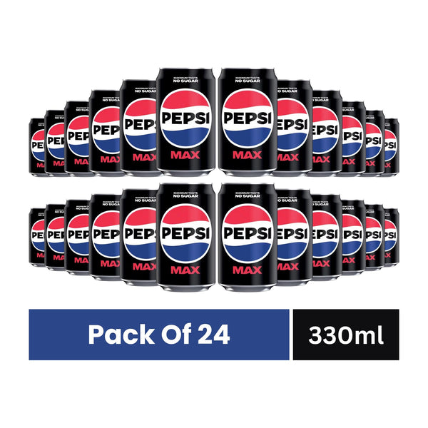 Pepsi Max, 24 x 330ml – Saras Foods UK