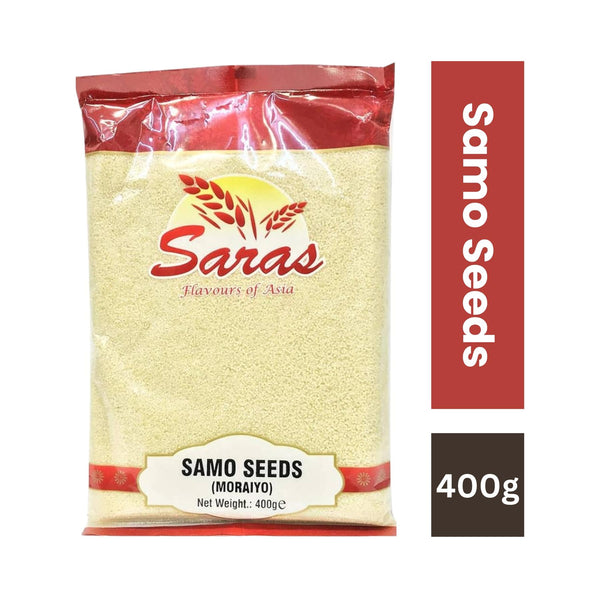 Saras Samo Seeds (Moriya) 400g – Saras Foods UK