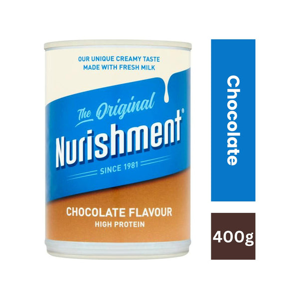 Nurishment Original Chocolate Flavoured Milk Drink 400g – Saras Foods UK