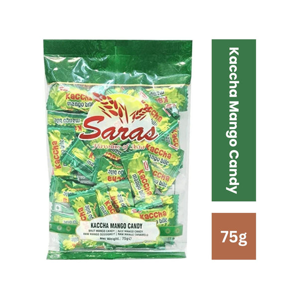 Kaccha Mango Candy 75G – Saras Foods UK