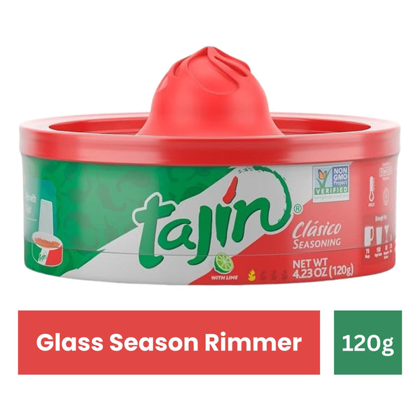 TAJIN GLASS SEASON RIMMER - 120G – Saras Foods UK