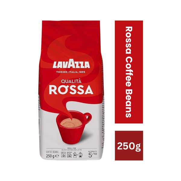 Lavazza Qualità Rossa Coffee Beans 250g – Saras Foods UK