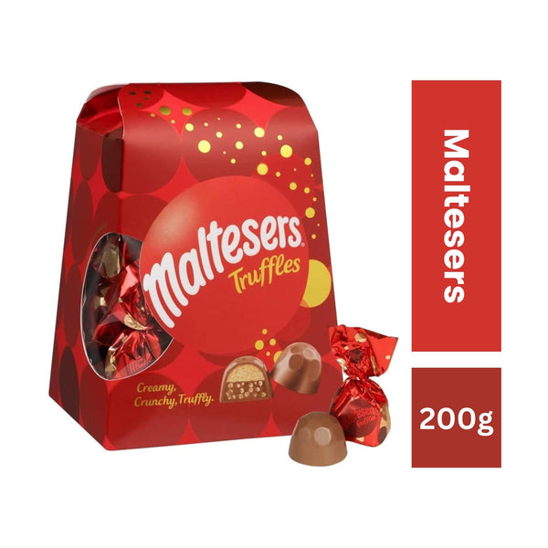 Maltesers Truffles Milk Chocolate Gift Box of Chocolates 200g – Saras ...