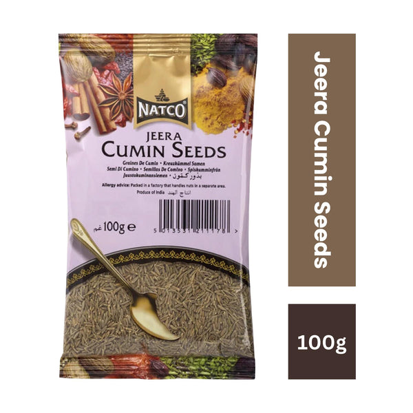 Natco Cumin Seeds 100g – Saras Foods UK