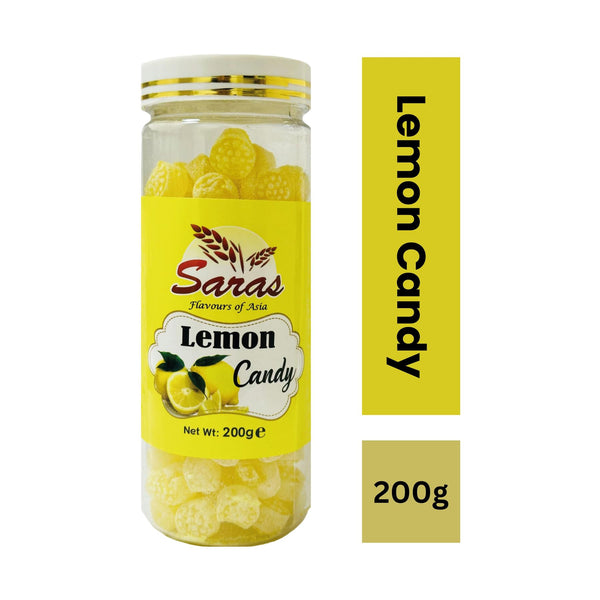 Saras Candy Lemon 200g – Saras Foods UK