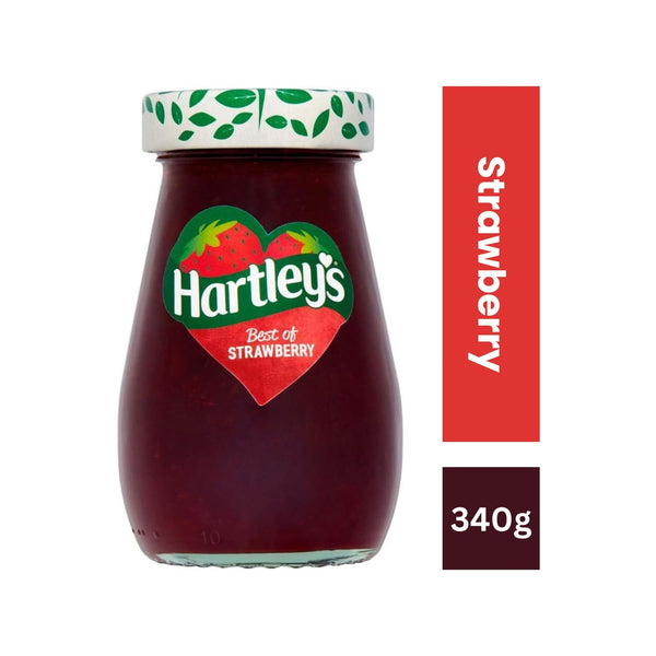 Hartley's Strawberry Jam 340g – Saras Foods UK