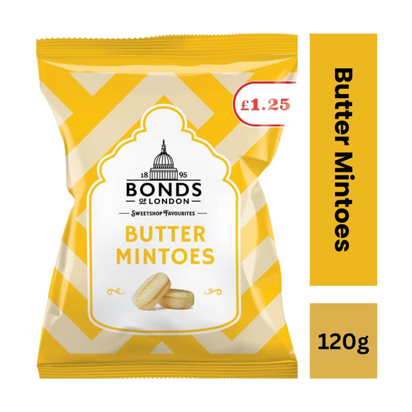 Bonds Butter Mintoes - 120G – Saras Foods UK