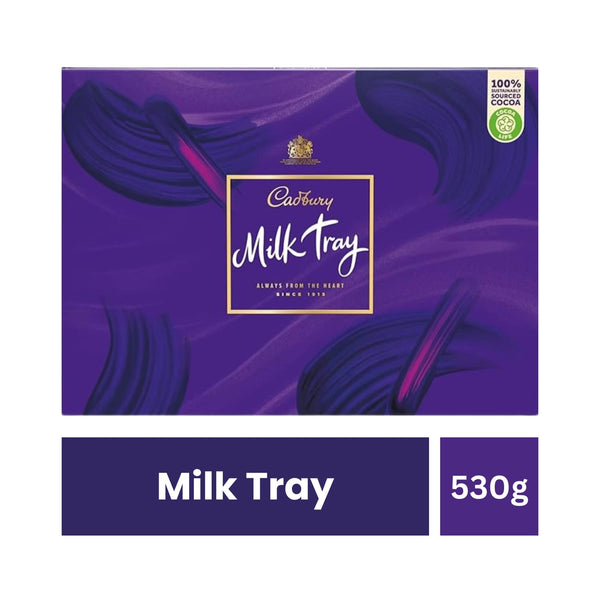 Cadbury Milk Tray Chocolate Gift Box, 530g – Saras Foods UK