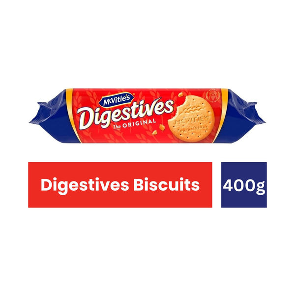 McVitie's Digestives Biscuits The Original 400g – Saras Foods UK