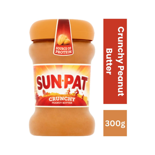 Sun-Pat Crunchy Peanut Butter 300g – Saras Foods UK