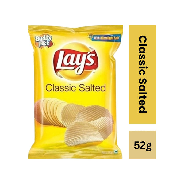 Lays Salted Classic Crisps 52g – Saras Foods UK