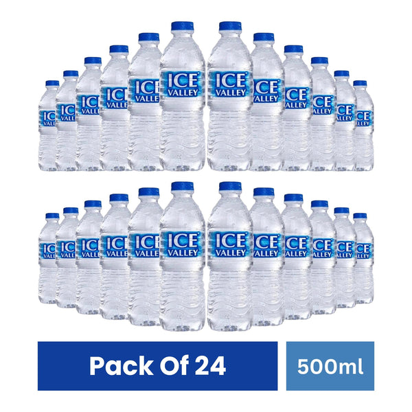 ICE VALLEY Spring Water Still 500ml x 24 – Saras Foods UK