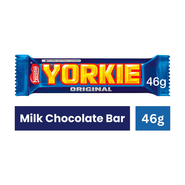 Yorkie Milk Chocolate Bar - 46g – Saras Foods UK