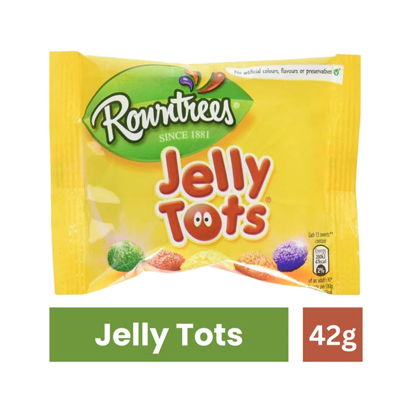 Rowntree's Jelly Tots Sweets Bag - 42g – Saras Foods UK