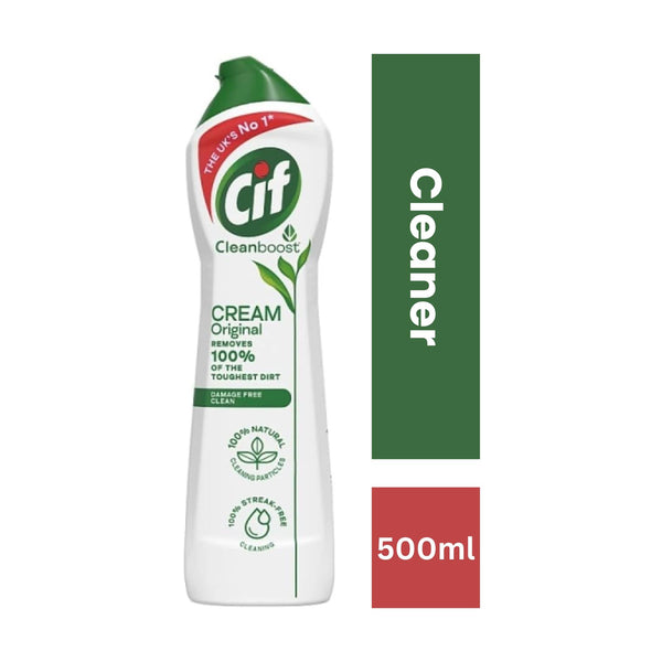 Cif Cream Cleaner Original - 500ml – Saras Foods UK